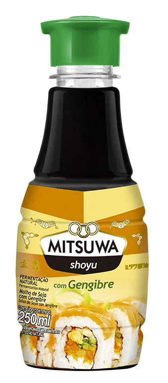 Shoyu com Gengibre - Frasco 250ml | Alimentos Wilson